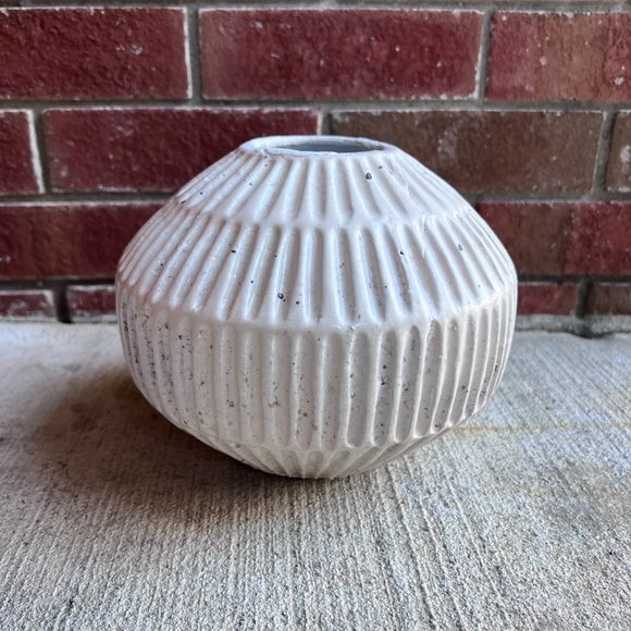 Threshold | Accents | Target Studio Mcgee Small Carved Cream Vase ...